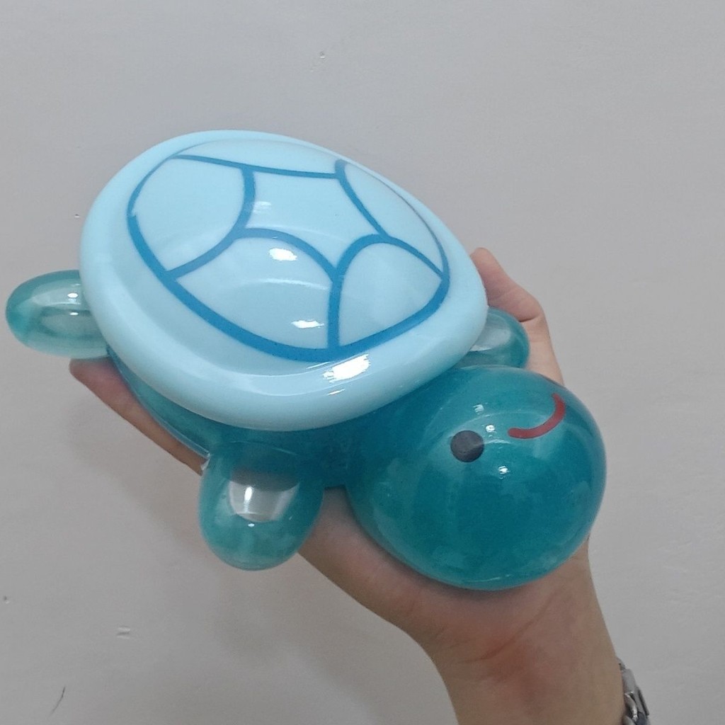 Oversized Turtle Big Mac Luminous Turtle Openable Lid Storage Box ...