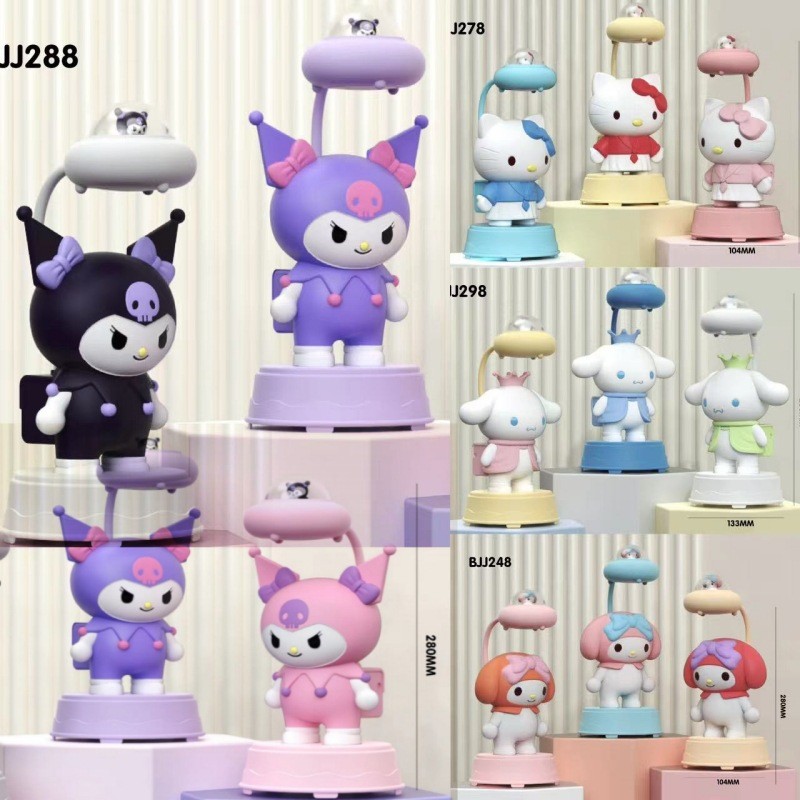 Sanrio Space Capsule Kuromi Table Lamp LED Cartoon Desktop Charging ...