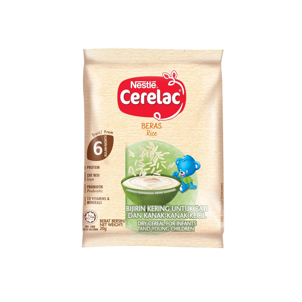 (Free Gift) Cerelac Sample - Rice 20g | Shopee Malaysia