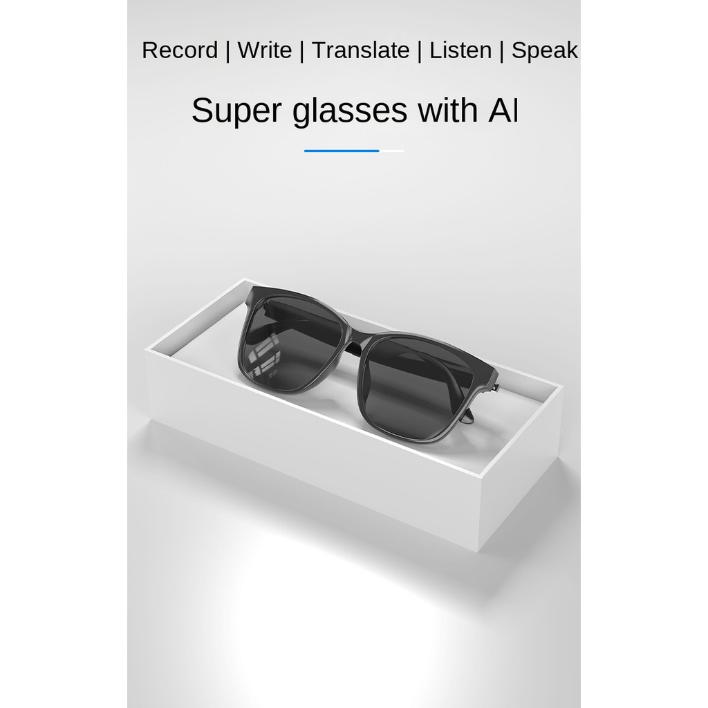 Ai Intelligent Translation Glasses Headset Simultaneous Voice ...