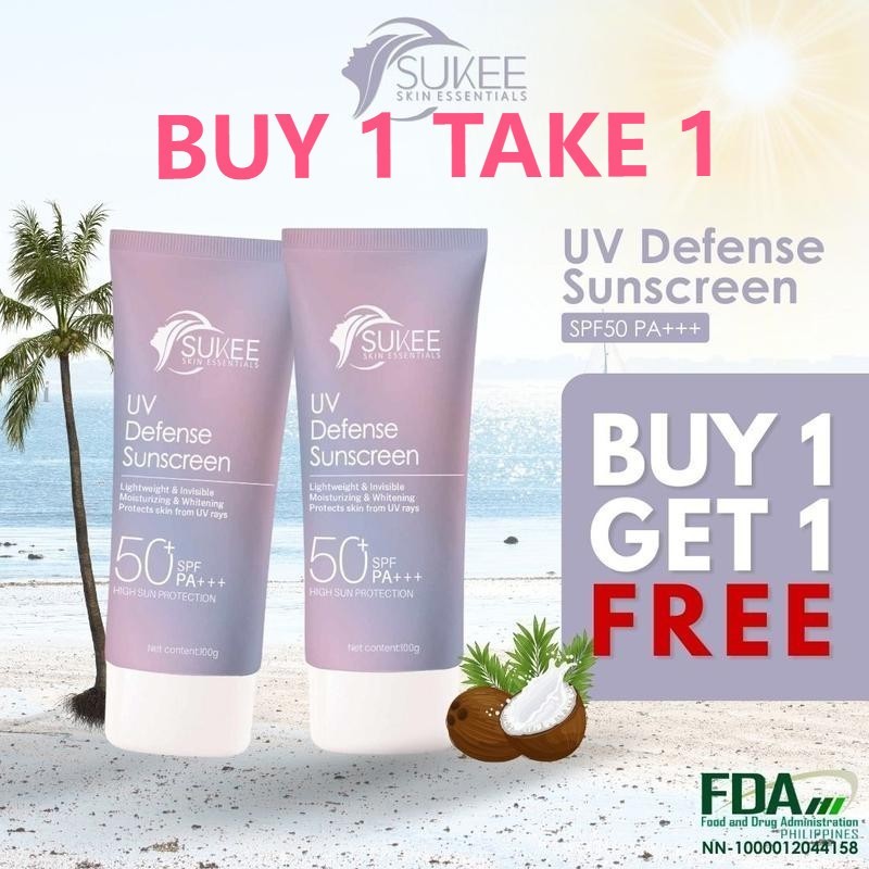 BI SUKEE 100g UV Defense Sunscreen. SPF50+ Light Weight Non-greasy ...