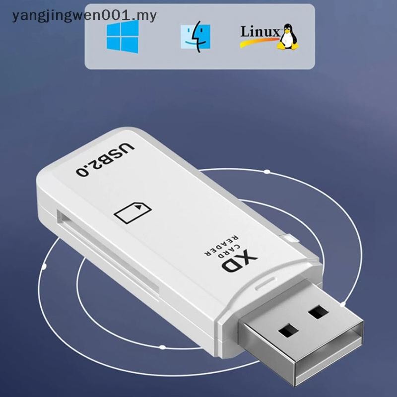 YANGWEN XD Picture Card Reader USB 2.0 Memory Adapter For Olympus Fuji ...
