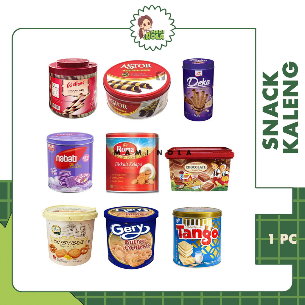 Canned Snacks - Astor | Gery | Biskitop | Deka | Khongguan | Nissin ...