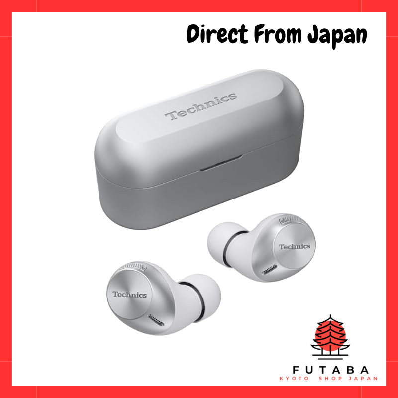 Technics Wireless Earbuds EAH-AZ40M2-S Silver - Bluetooth, Noise ...