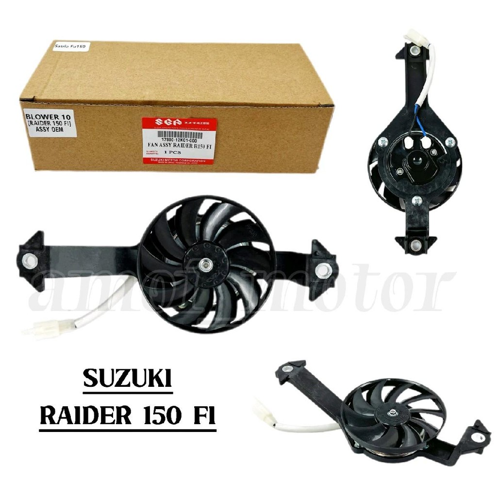 SUZUKI RAIDER 150 RAIDER 150 FI RADIATOR STANDARD BLOWER ASSY RADIATOR ...