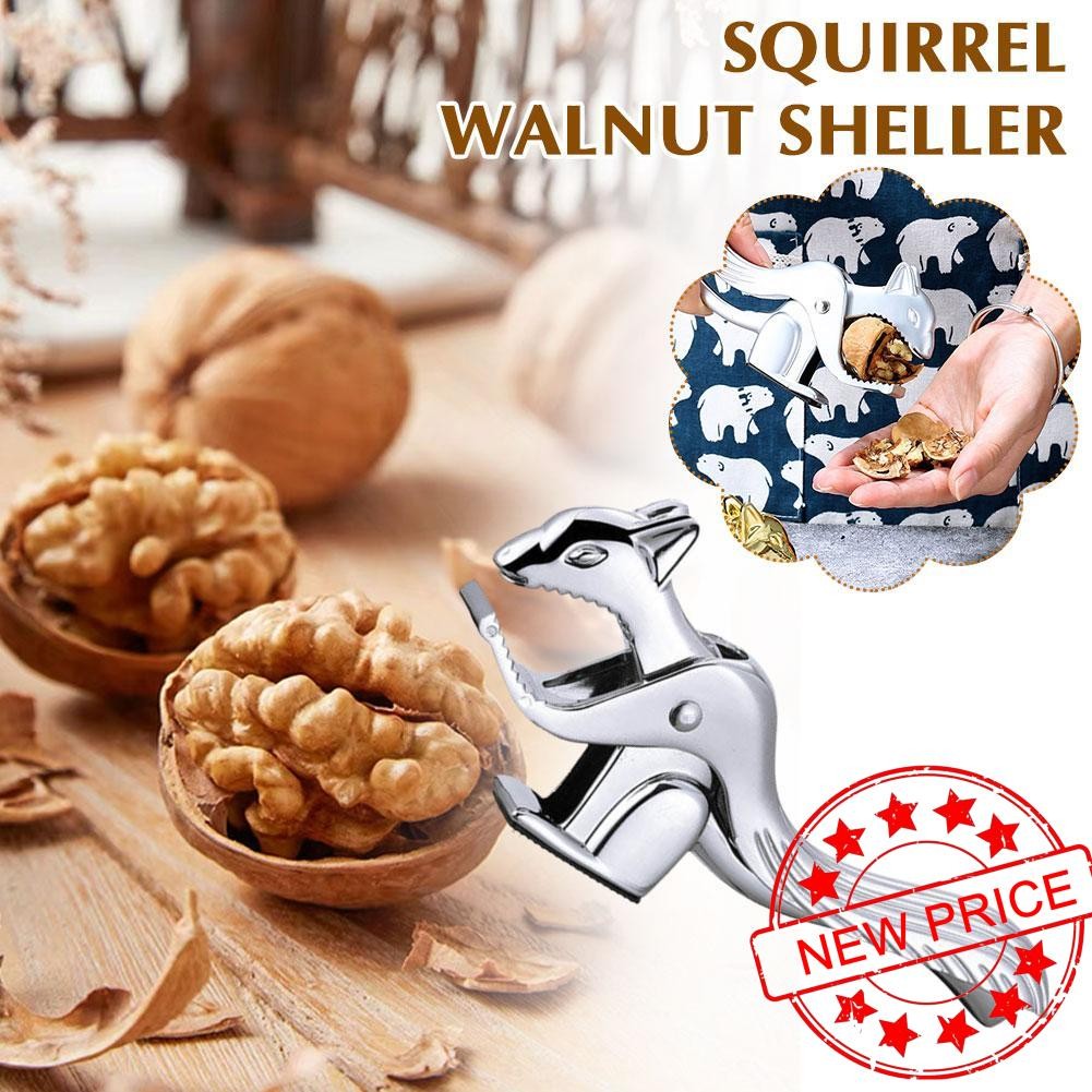 Cute Little Squirrel Shaped Nutcracker Squirrel Shaped Tool Hazelnut Multi-purpose Walnut Pecan ...