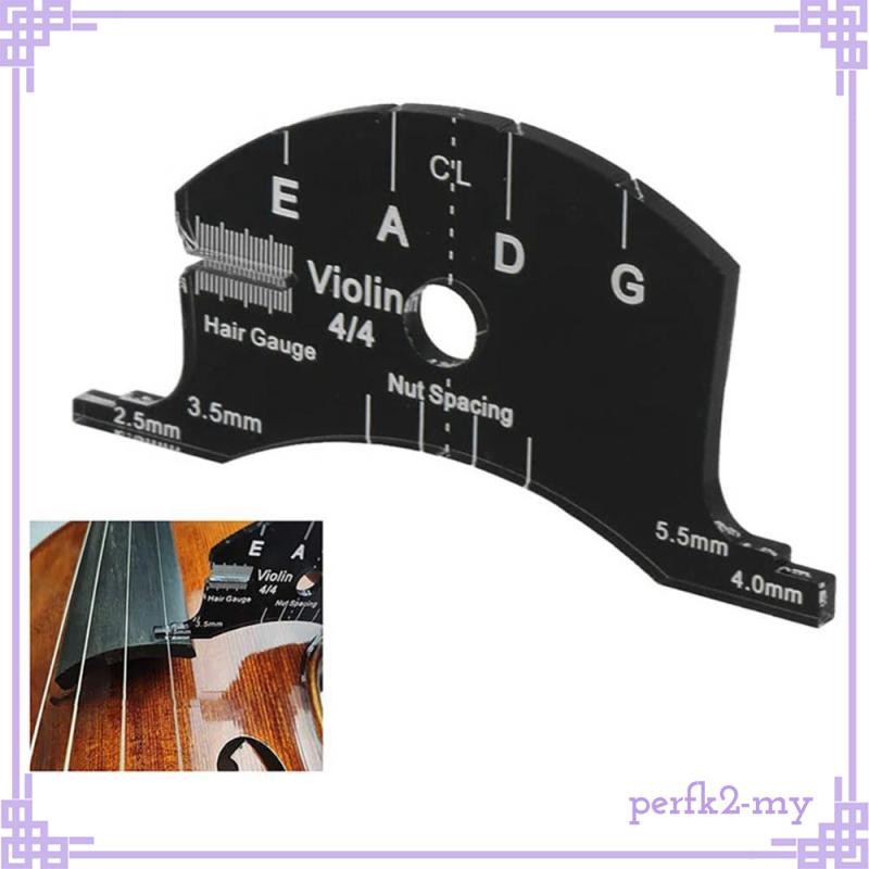 [PerfkfcMY] Violin Bridge Template Reference Leveling Tool for 1-2 3-4 ...