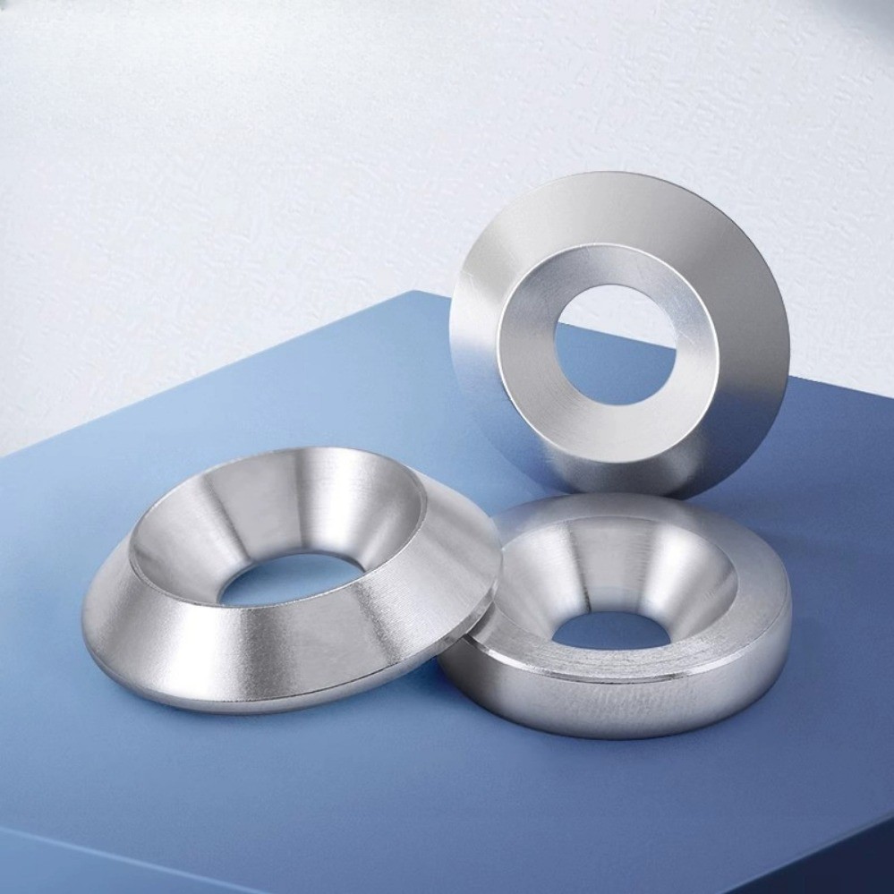 [RL] M3-M10 Conical Solid Countersunk Head Washer Flat Gasket Concave ...