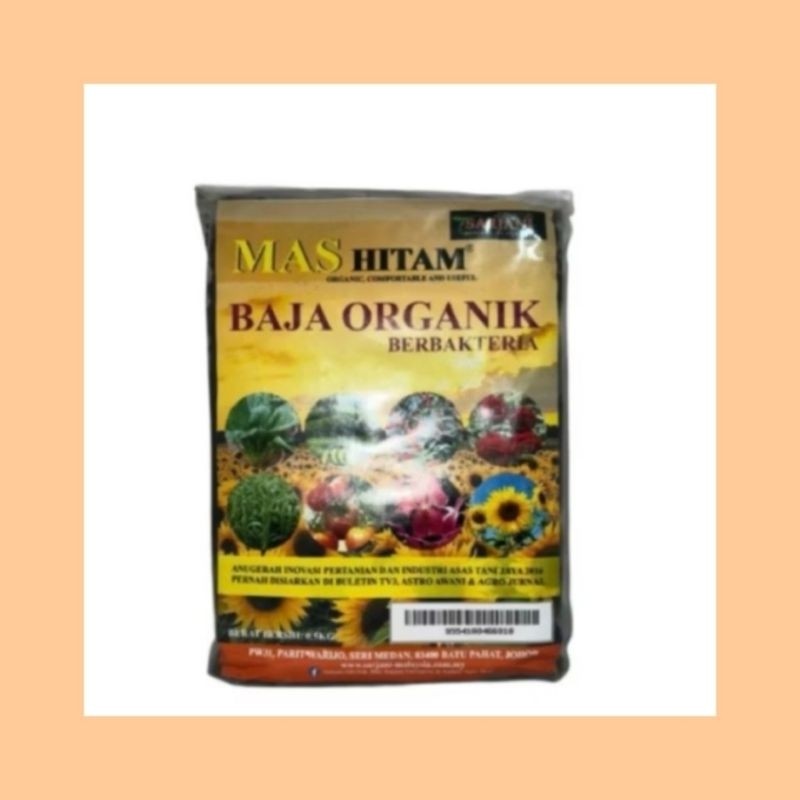 [Ready Stock] HICOOK 500g Mas Hitam Organic Fertilizer with Bacteria ...