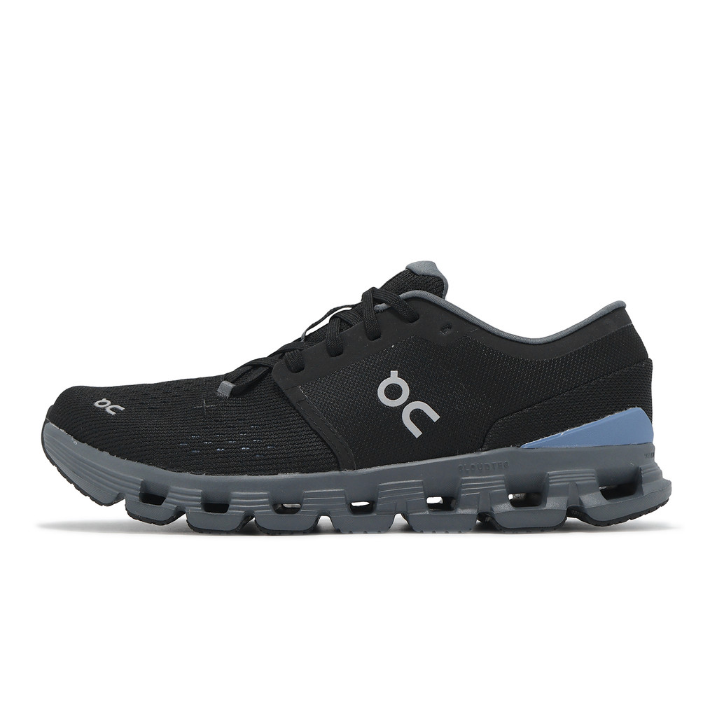On Running Jogging Shoes Cloud X 4 Road Propulsion Black Men's ACS ...