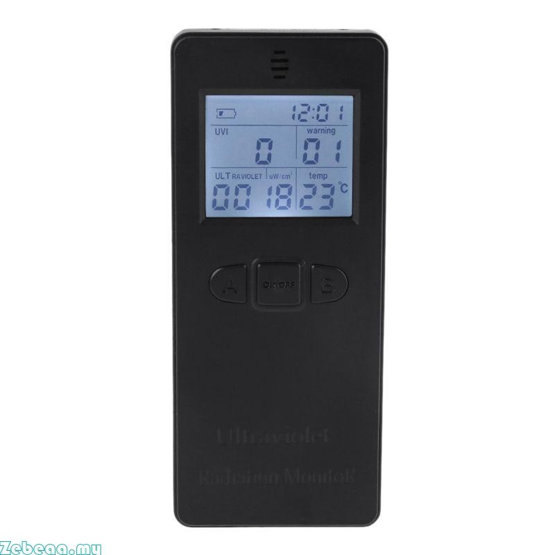 Zebeaa Ultraviolet Radiation Detector UV UVI Meter Radiometer Tester ...