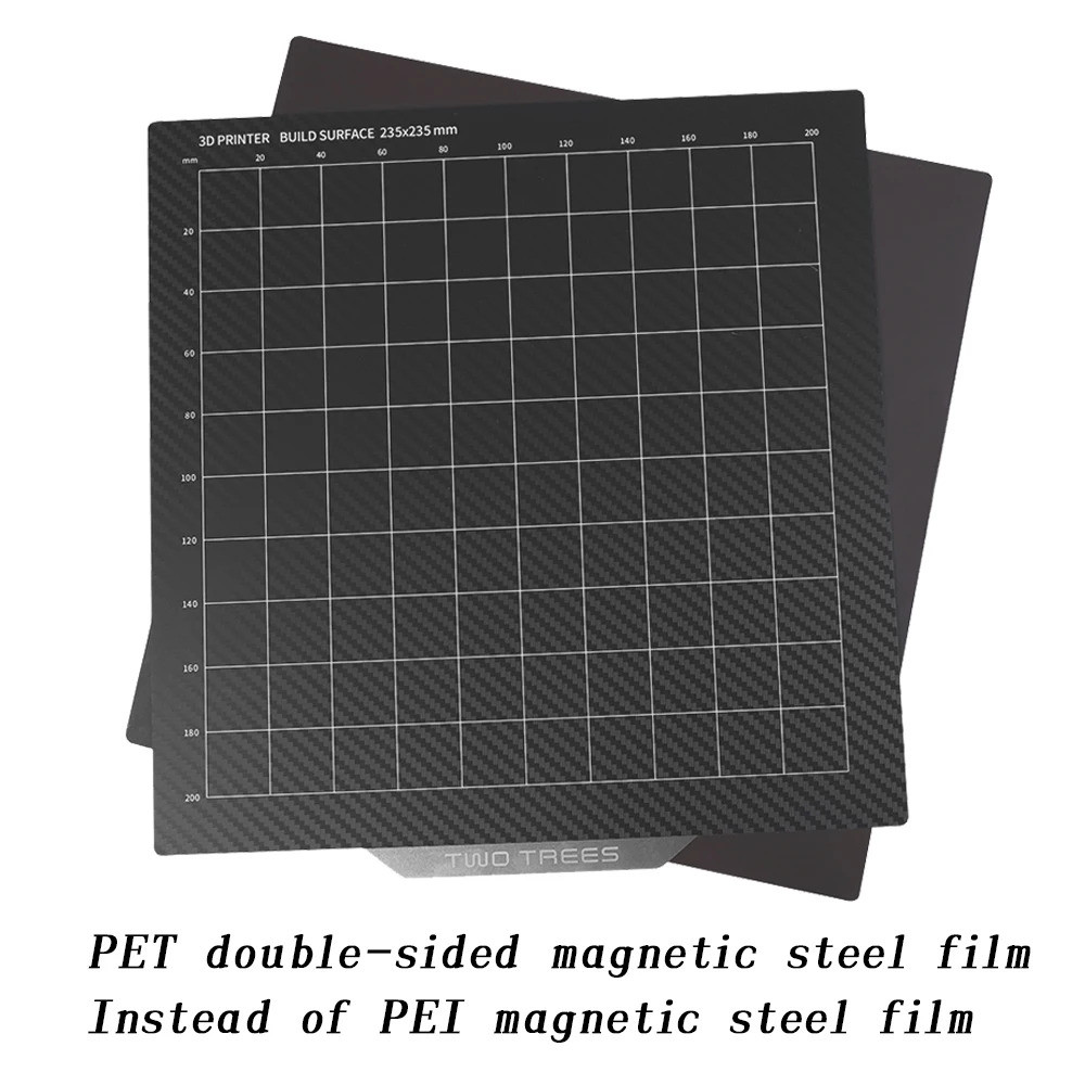 Bahagian Pencetak 3D Katil Haba Panas Dua Sisi PET Spring Steel ...