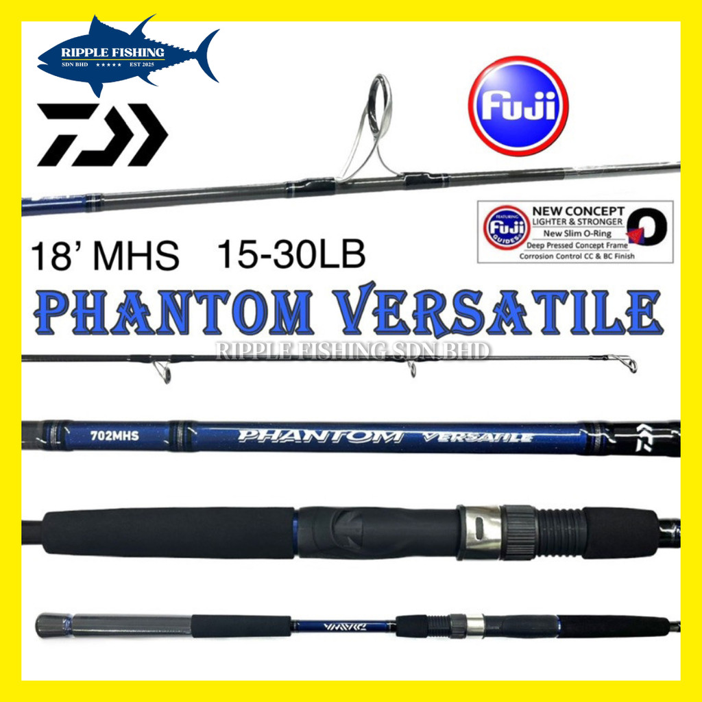 18‘ 20’ DAIWA Phantom Versatile Jigging Rod Spinning Rod Fishing Rod ...