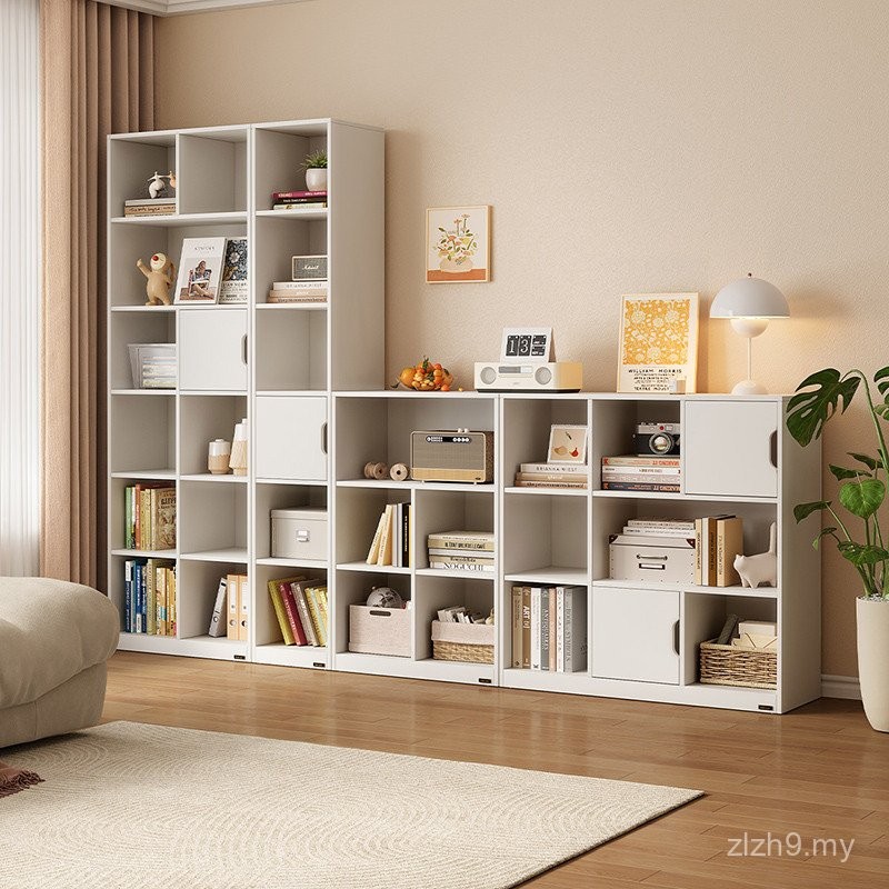 Quanyou Home Rak Buku Gabungan Modular Serbaguna Ruang Tamu Belajar ...