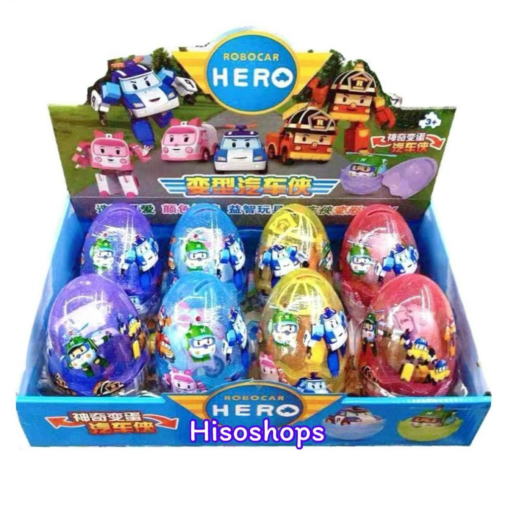 Thai Shop!! POLI SURPRISE EGG TOY Poly Crispy ROBOCAR Assorted | Shopee ...