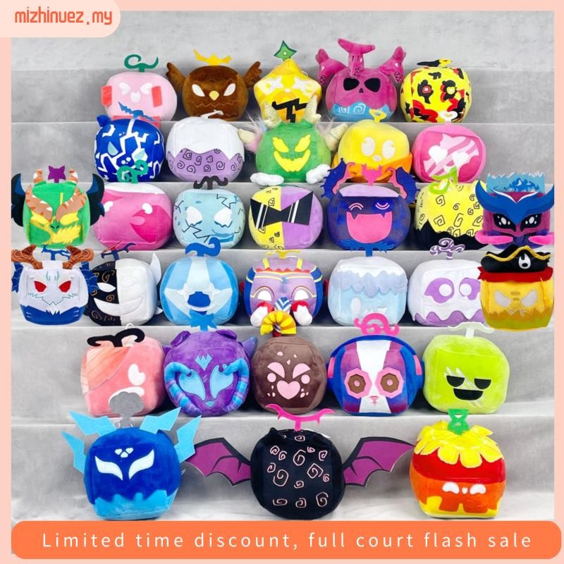 DGT 13/20cm Blox Fruits Plush Toy Kitsune Fruit Anime Game Plush Doll ...