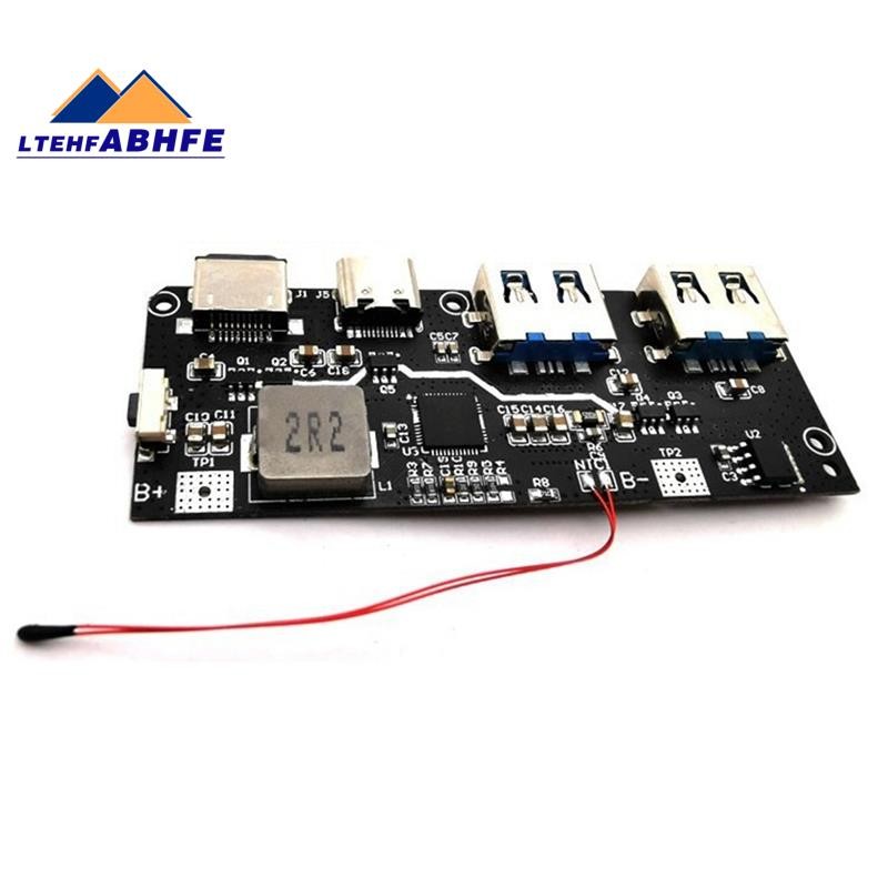 QC4 PD3.0 22.5W 5 Port 2 Way Power Bank Module Fast Charge Mobile Power ...