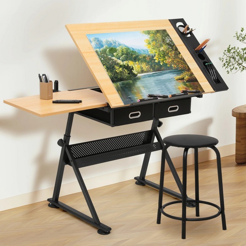 Adjustable Painting Table Drawing Painting Painting Drawing Drawing ...