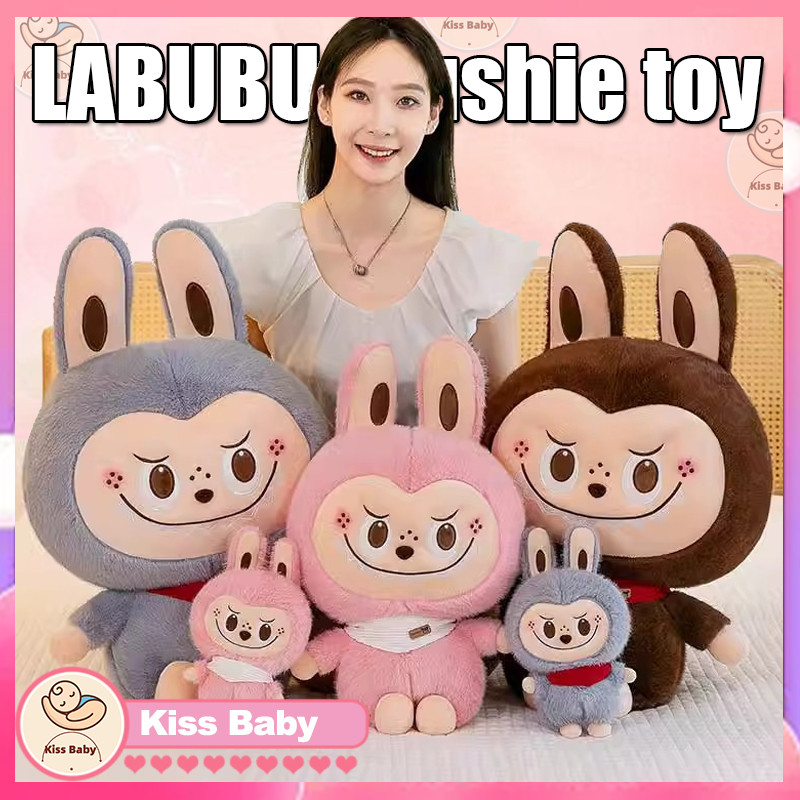 Cute Labubu Time Plush Toy Cartoon Soft Stuffed Labubu Plush Stuffed ...