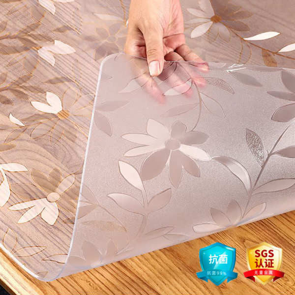 pvc table mat table cloth aesthetic table mat PVC kaca lembut menebal ...