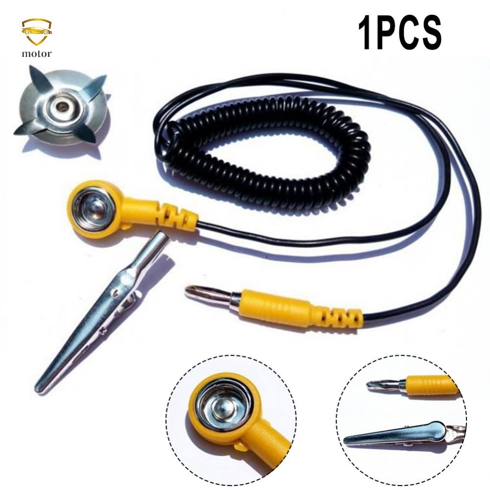 Clip ESD Grounding Cable for AntiStatic Mat and Ground Connection ...