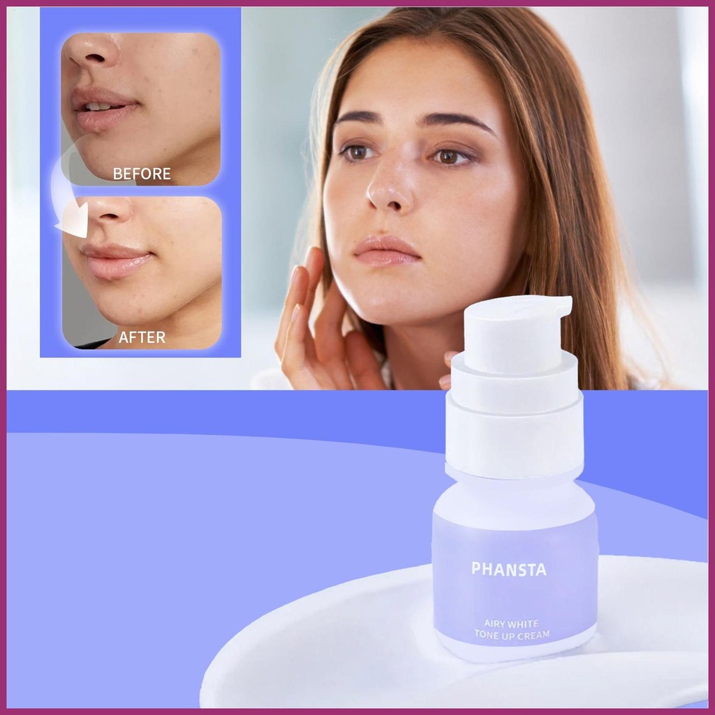 Nourishing Facial Skin Instant Cream Skin Airy White Tone-up Cream 30g ...