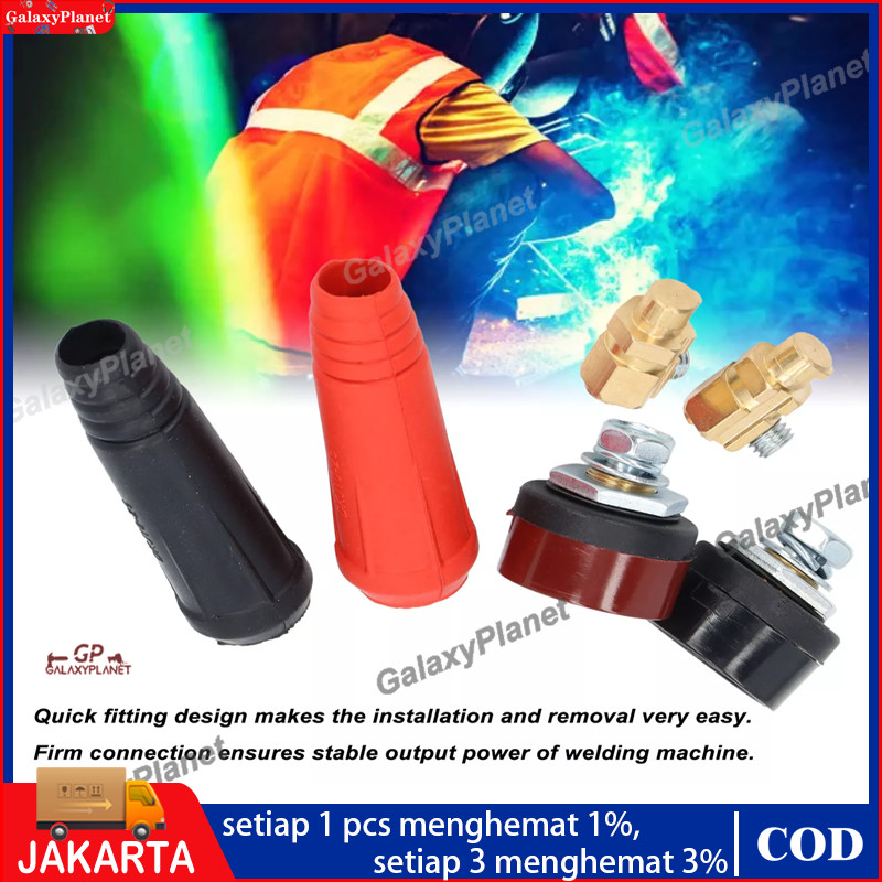 MESIN Welding Connector Cable Connector Male Female Welding Connector ...