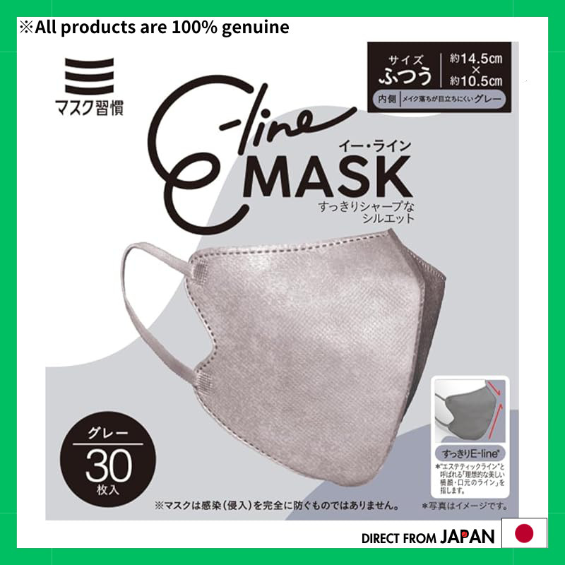 E-Line Color Masks: 30 Disposable 3D Masks in Various Shades for a ...