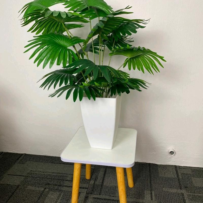 【MY Shipments】Artificial tree 18 leaves and 80cm (pokok+ pasu +Meja ...