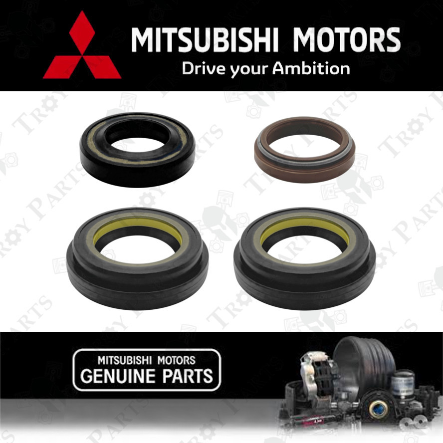 (4pc) Mitsubishi Power Steering Gear Rack Oil Seal Repair Kit for ...