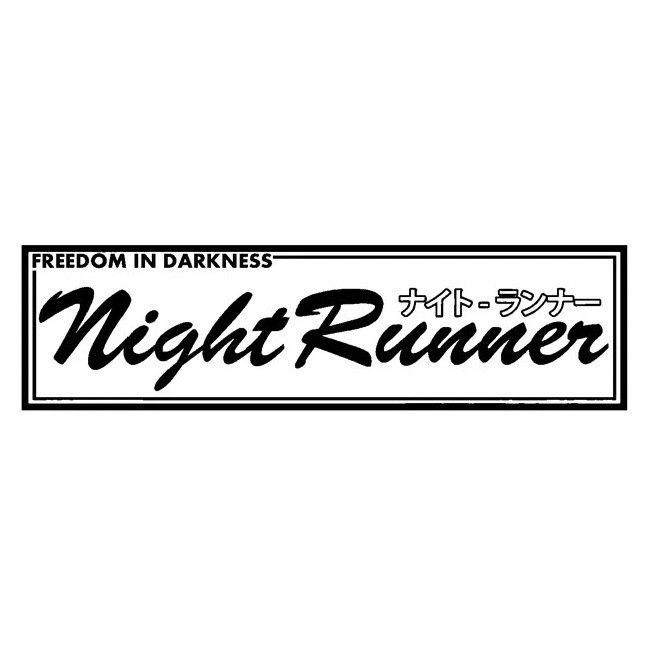 (Ready Stock) S540# Night Runner Freedom In Darkness JDM Japanese Car ...