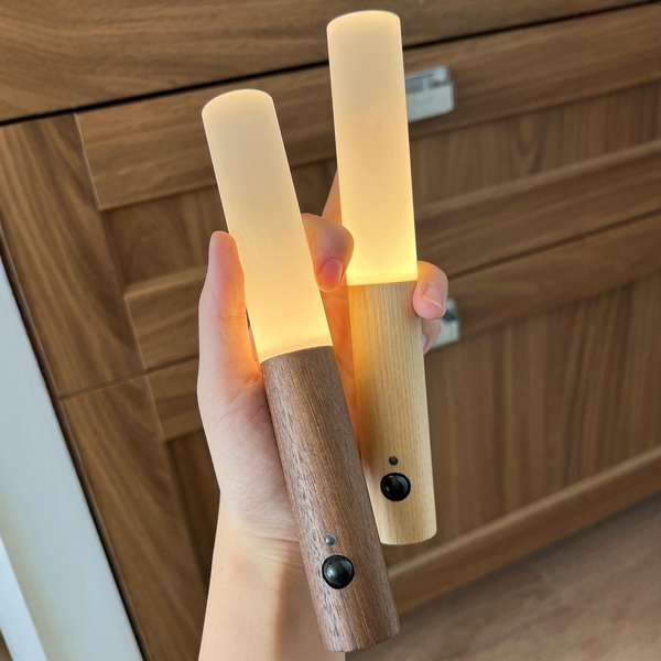 lampu tidur lampu tidur budak lampu bilik tidur Lampu sensor kayu kayu ...