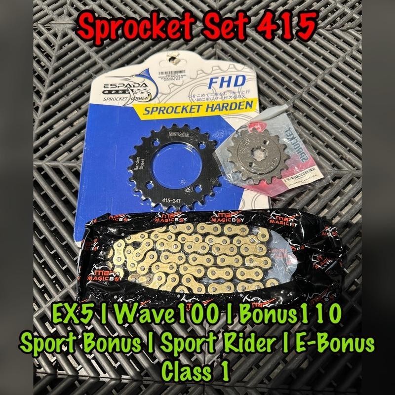 415 EX5 Dream Class Wave100 Espada MagicBoy SPROCKET BONUS110 EX5 ...