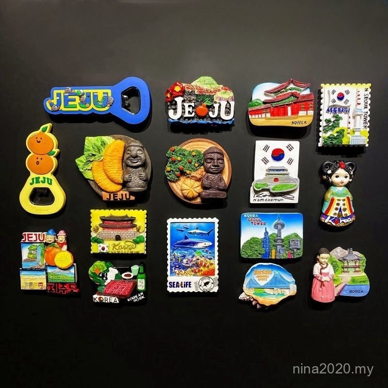 Korea Busan Jeju Island Travel Commemorative Creative Seoul Tower ...