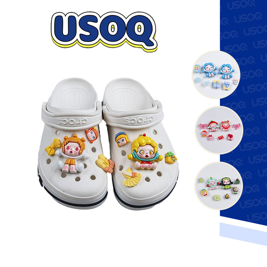 USOQ Shoe Charm for Crocs Jibbit POP MAR cartoon Cave Shoe Buckle DIY ...