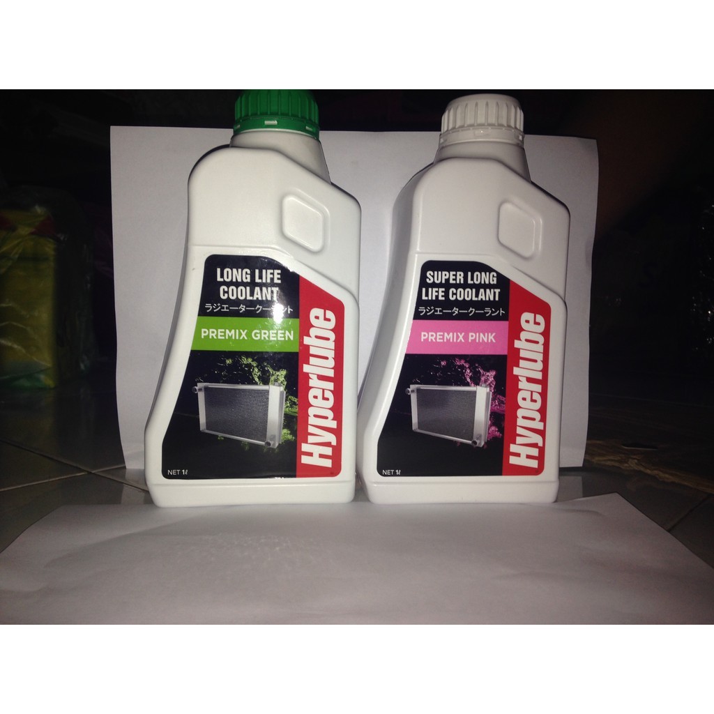 SUPER LONG LIFE COOLANT - PREMIX PINK/PREMIX GREEN - (HYPERLUBE ...