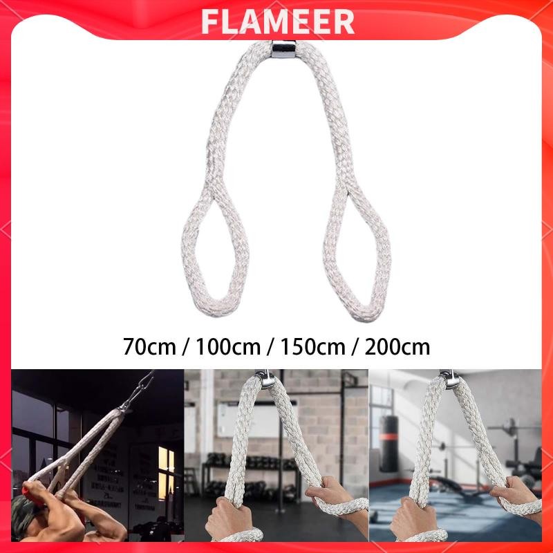 [FlameerMY] Tricep Rope Training Rope Arm Nylon Rope Attachment Back ...