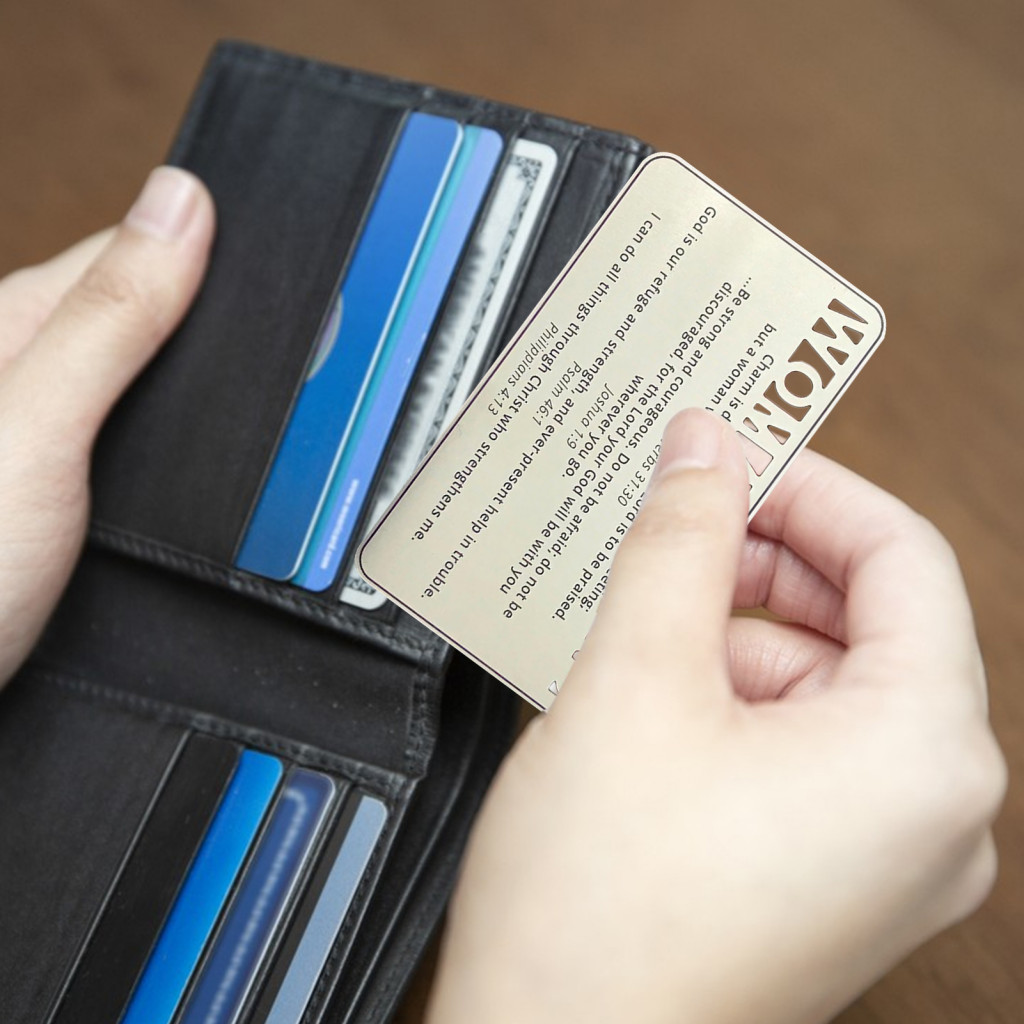 olimpidd| Wallet Card for Strength Prayer Card for Peace and Quiet ...