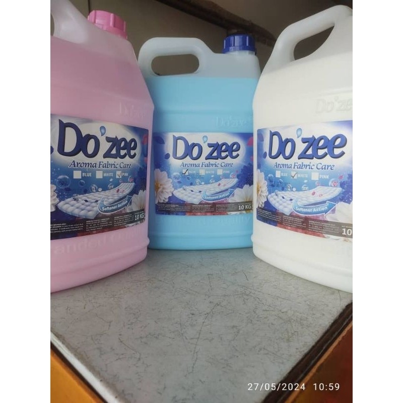 Dozee Softener 10KG pelembut Baju Dan Pewangi. | Shopee Malaysia