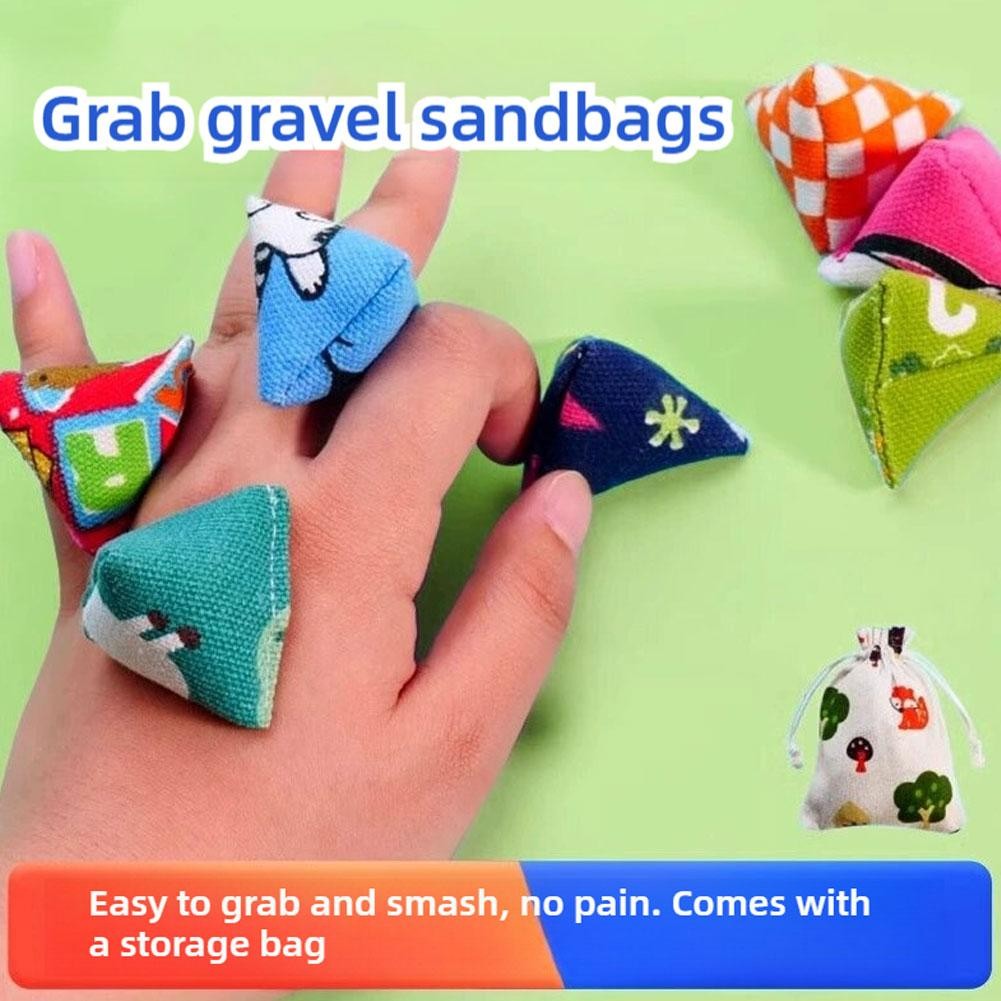 Korean Movie Theme Grab A Stone Mini Sandbag Nostalgic Toys Pick Up And ...
