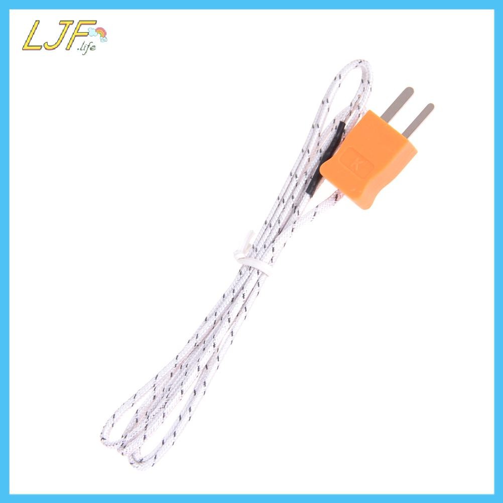 LJF 1M K Type Thermocouple Probe Sensor For Digital Thermometer K Type ...