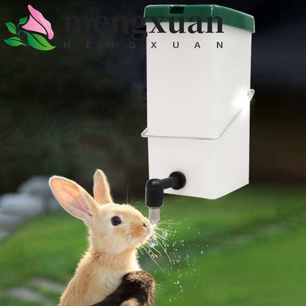 MENGXUAN Rabbit Water Dispenser, 1L/500ML Detachable Pet Hanging Feeder ...