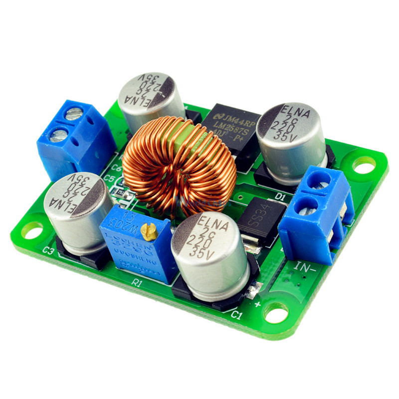 LM2587 DC-DC 3.5V-30V to 4V-30V Step Up Power Supply Module Adjustable ...