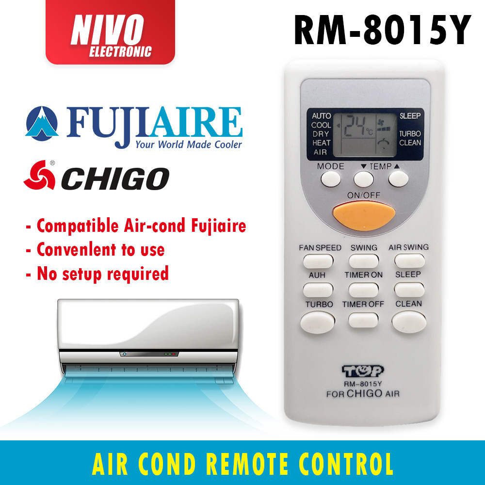 FUJIAIRE Replacement Multi FUJIAIRE Air Cond Remote CHIGO Air ...