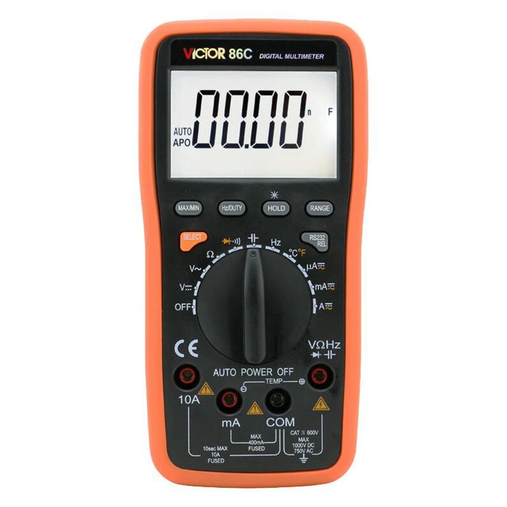 VICTOR VC86C / VC86D Digital Multimeter Ammeter Multitester AC DC ...