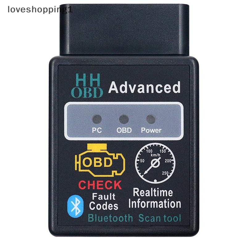 loveshopping1 HH OBD V2.1 Epistar Automotive Fault Detector ELM327 OBD2 ...