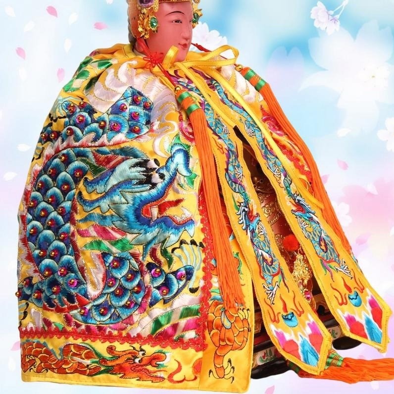 Bodhisattva Guan Gong Cloak Mazu Dragon Robe Baosheng Emperor Chifu ...