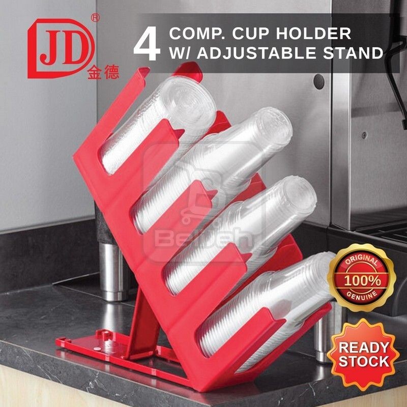 JD 4 Compartment Adjustable Cup Holder | Shopee Malaysia