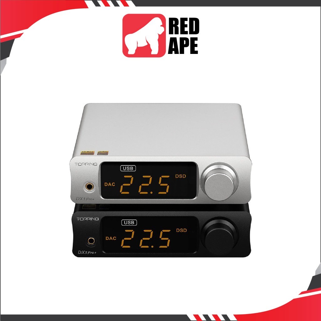 Topping DX3Pro+, Desktop DAC and Amplifier: ES9038Q2M LDAC DSD512 ...