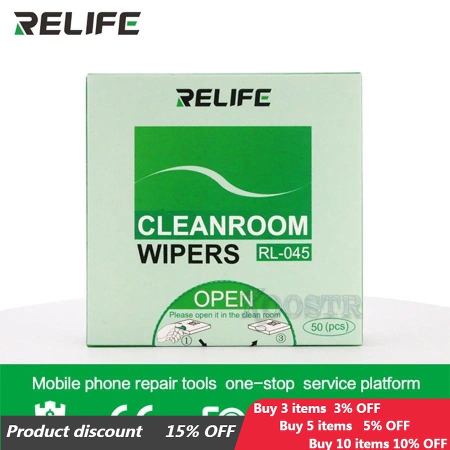 Pull type Anti-static Dust-Free Cloth Cleanroom Wiper Cleaning Non Dust ...